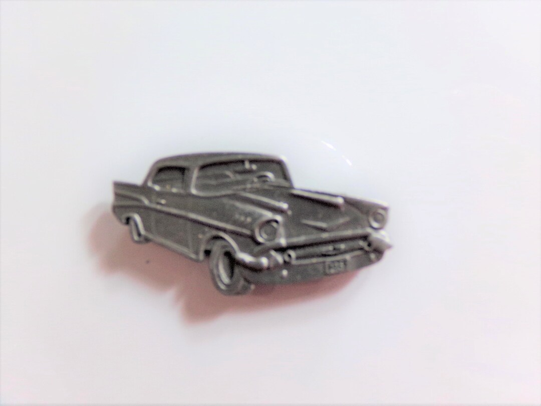 Pewter 1957 Chevy Refrigerator Magnet - Etsy