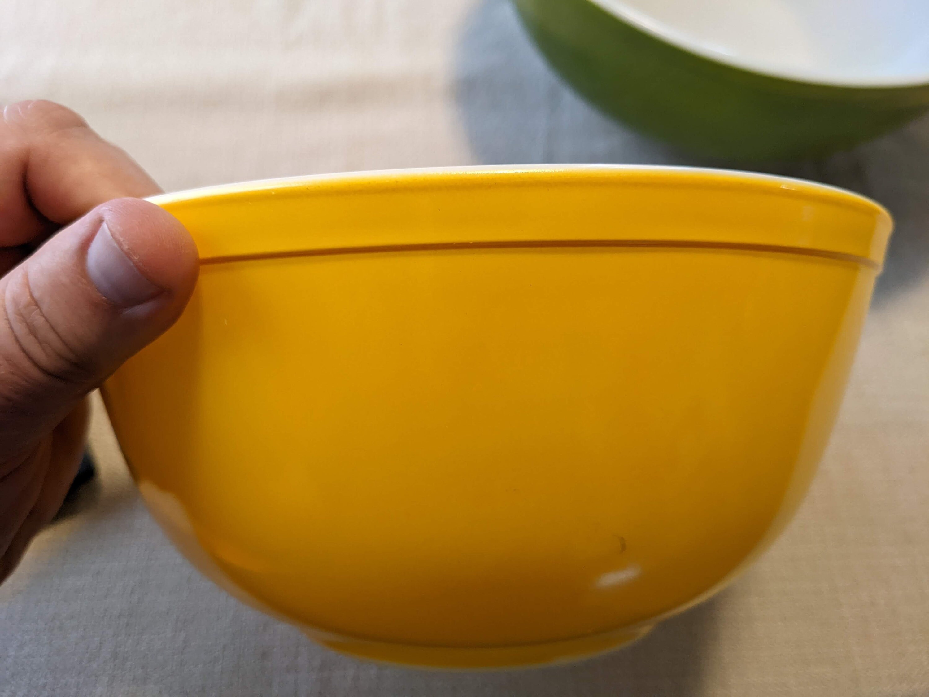 Complete Set - Four Vintage Pyrex Primary Colors Nesting Mixing Bowls ...