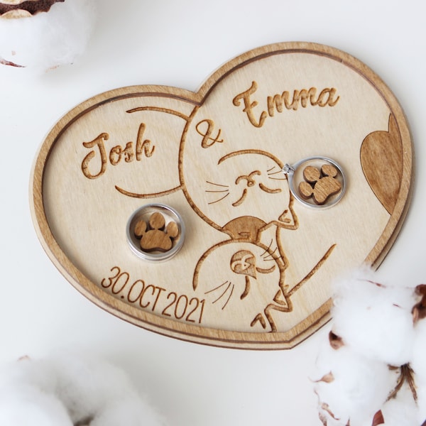 Cat Wedding Ring - Etsy