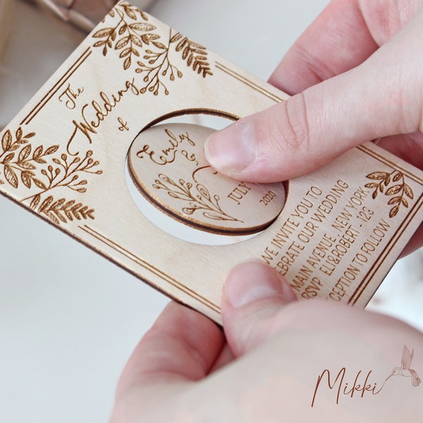 Rustic Wedding Invitation - Etsy