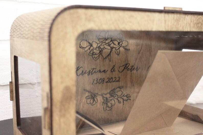 Custom Wedding Card Box Rustic Wedding Decor Boho Wedding Post - Etsy
