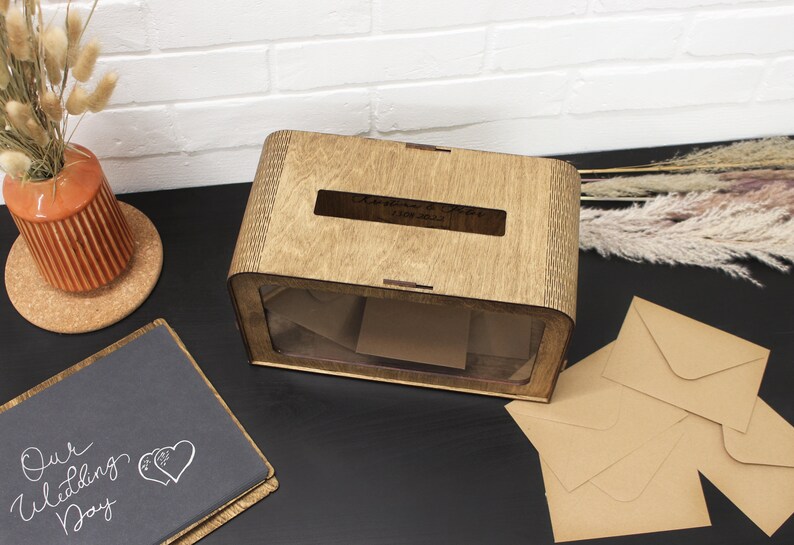 Custom Wedding Card Box Rustic Wedding Decor Boho Wedding Post - Etsy