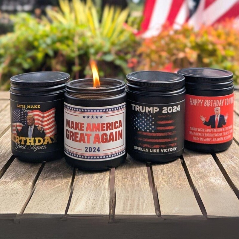 Trump Candle - Etsy
