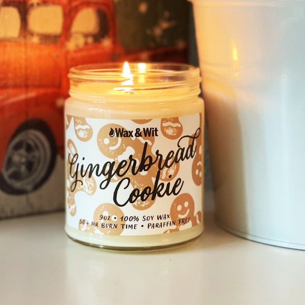 Gingerbread Candles - Etsy
