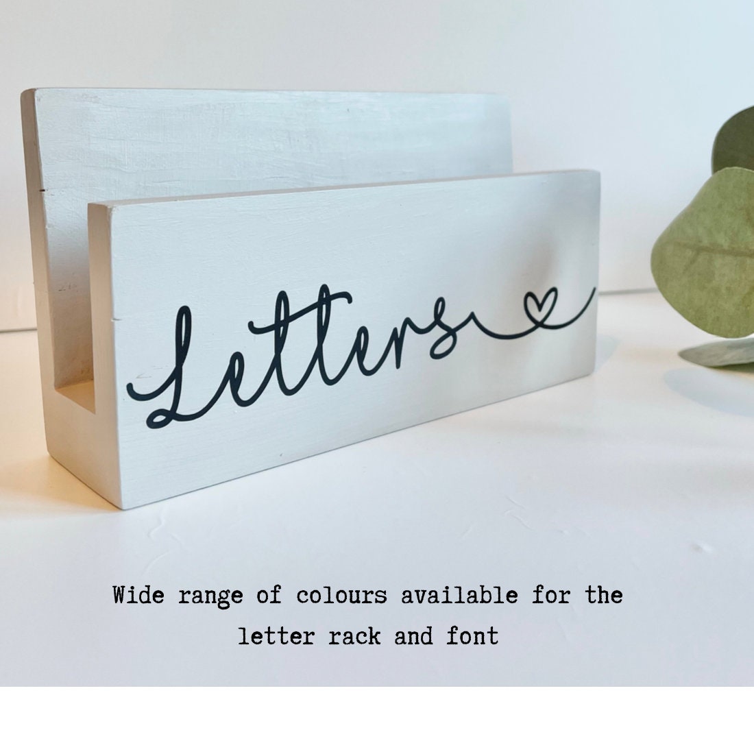 Minimalistic Letter Rack Wood Letter Rack Personalised - Etsy UK