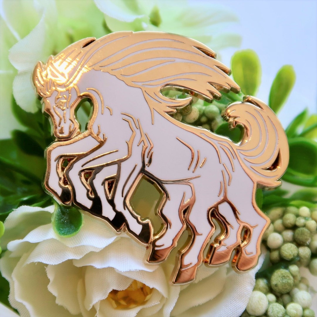 Norse Beasts SLEIPNIR ENAMEL PIN - Etsy