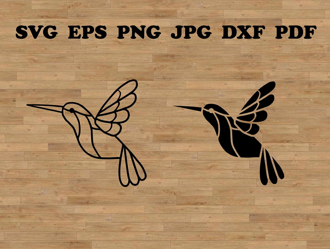 Hummingbird Svg, Bird Svg, Hummingbird Cut File, Bird Silhouette, Bird ...
