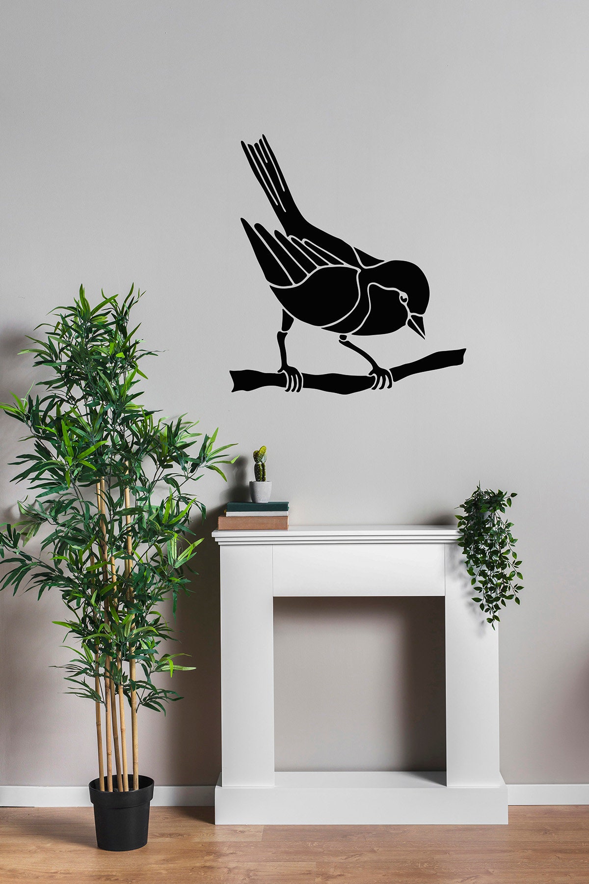 Birds Template Svg Bird on Branch Svg Bird Clipart Svg Bird - Etsy