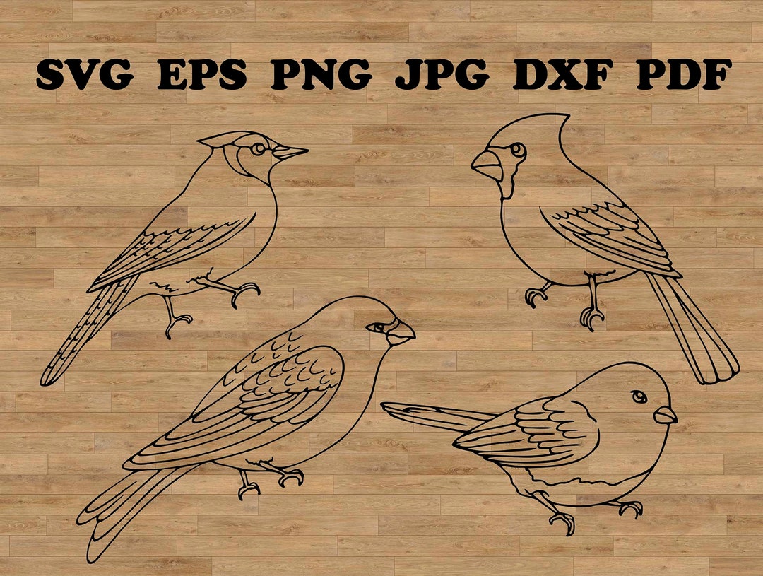 Birds Svg, Bird Silhouette Svg, Birds Clipart, Bird Cut File, Bird Svg ...