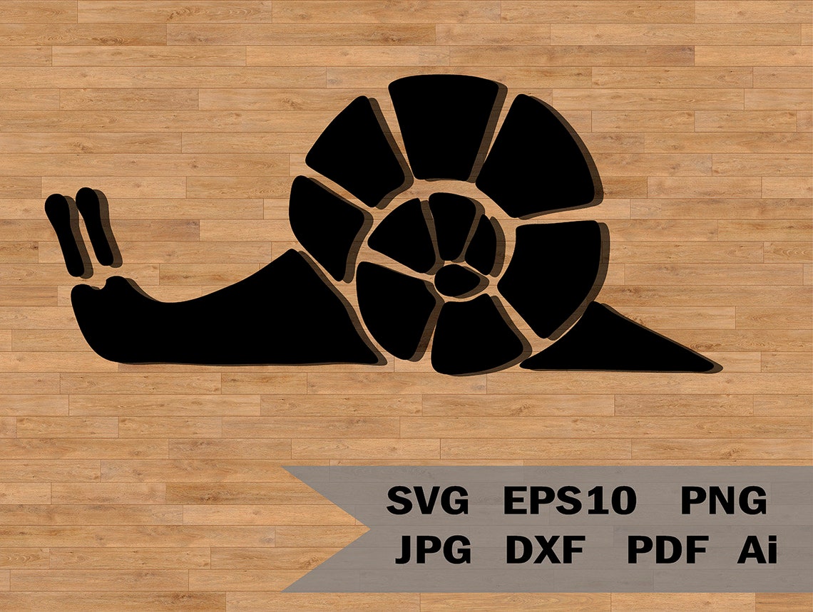 Snail Template Svg Snail Cut File Svg Decorative Laser Cut - Etsy