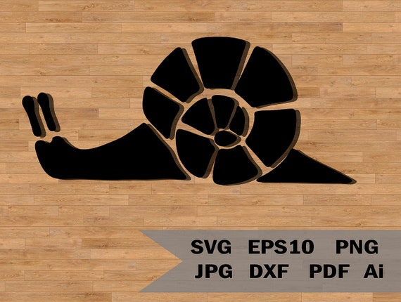 Snail Template Svg Snail Cut File Svg Decorative Laser Cut | Etsy