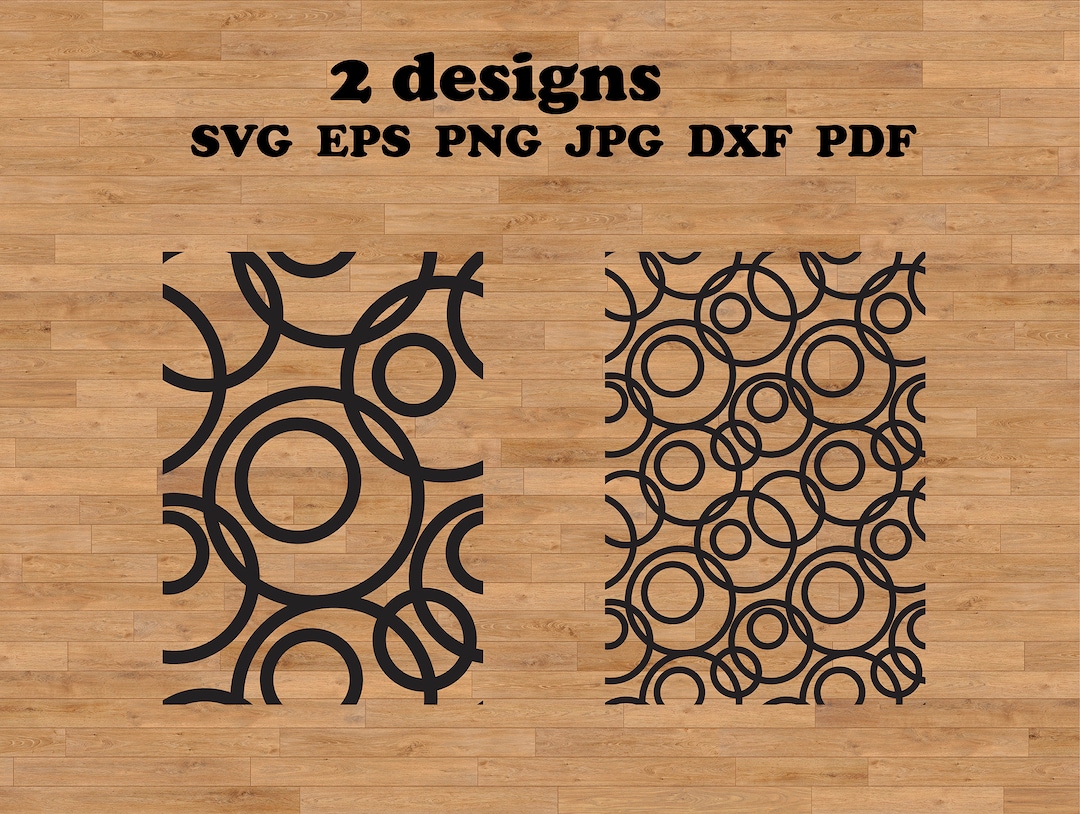 Geometric Background Svg, Background Circles, Seamless Pattern ...