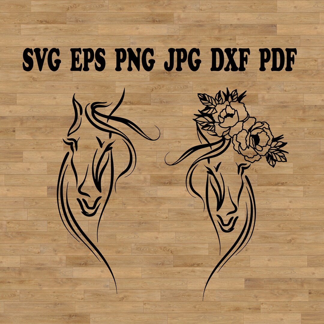 Horse Svg, Farm Animal Svg, Horse Head Svg, Animal Face Svg, Animal ...