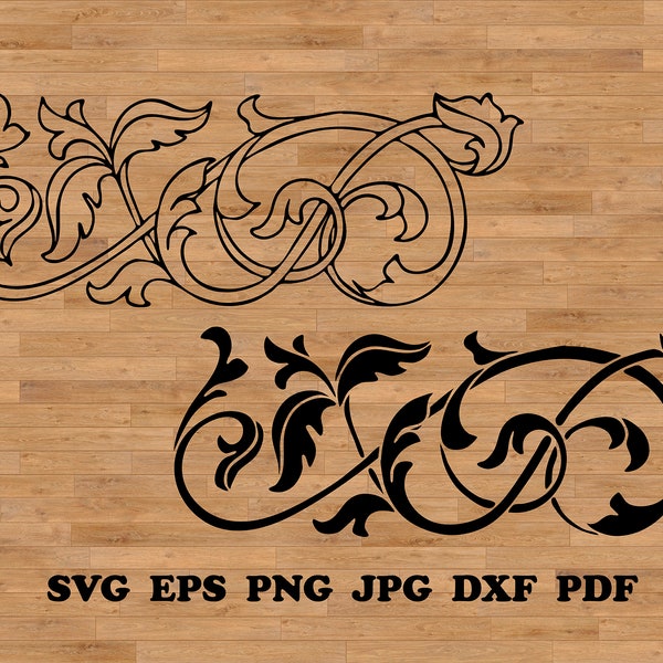 Scroll Border Tiles - Etsy