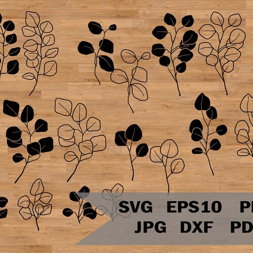 Eucalyptus SVG Gum Tree SVG Leaves SVG Nature Svg - Etsy Canada