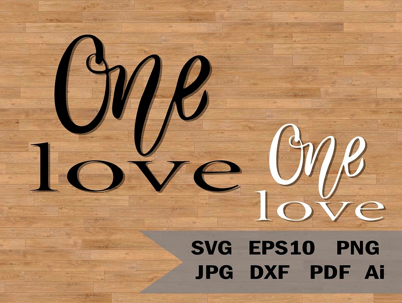 One Love SVG Files for Cricut and Silhouette,one Love Pattern, Png ...
