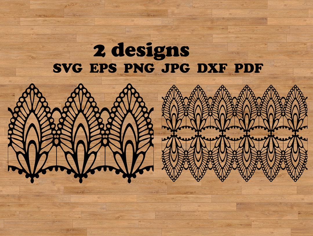 Openwork Lace, Lace Pattern SVG, Lace Floral Pattern, Peekaboo Tumbler ...