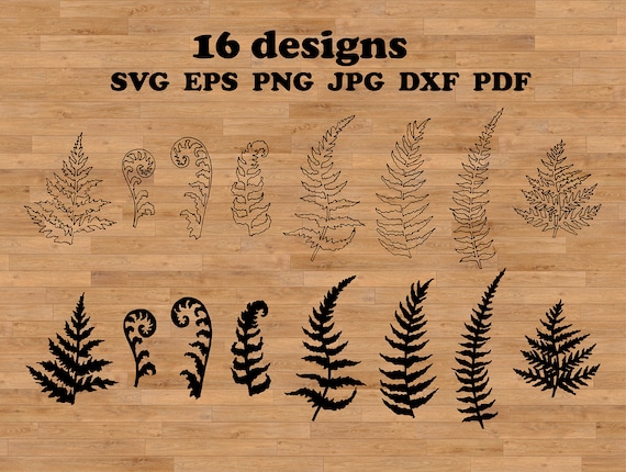 Fern Svg Plant Lover Svg Boho Svg Bundle Tropical Leaf Svg - Etsy New ...