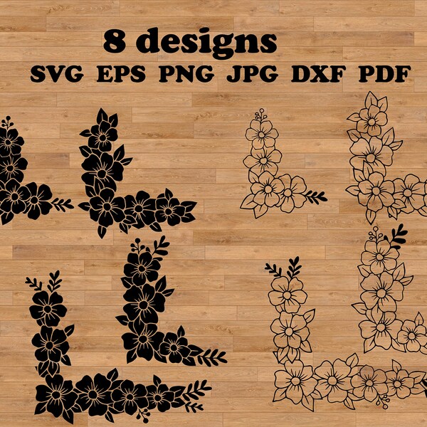 Corner Flowers - Etsy