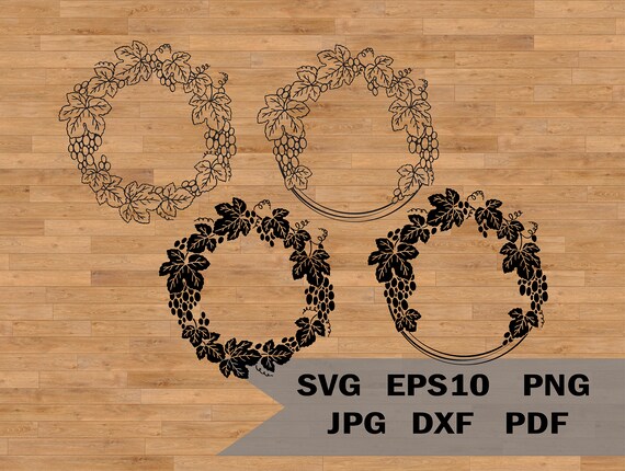 Wijnstokranden Clipart