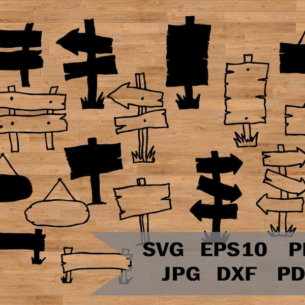 Wood Plank Signs - Etsy