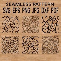Seamless Pattern Svg, Seamless Svg Cut File, Pattern Clipart, Svg Cut ...