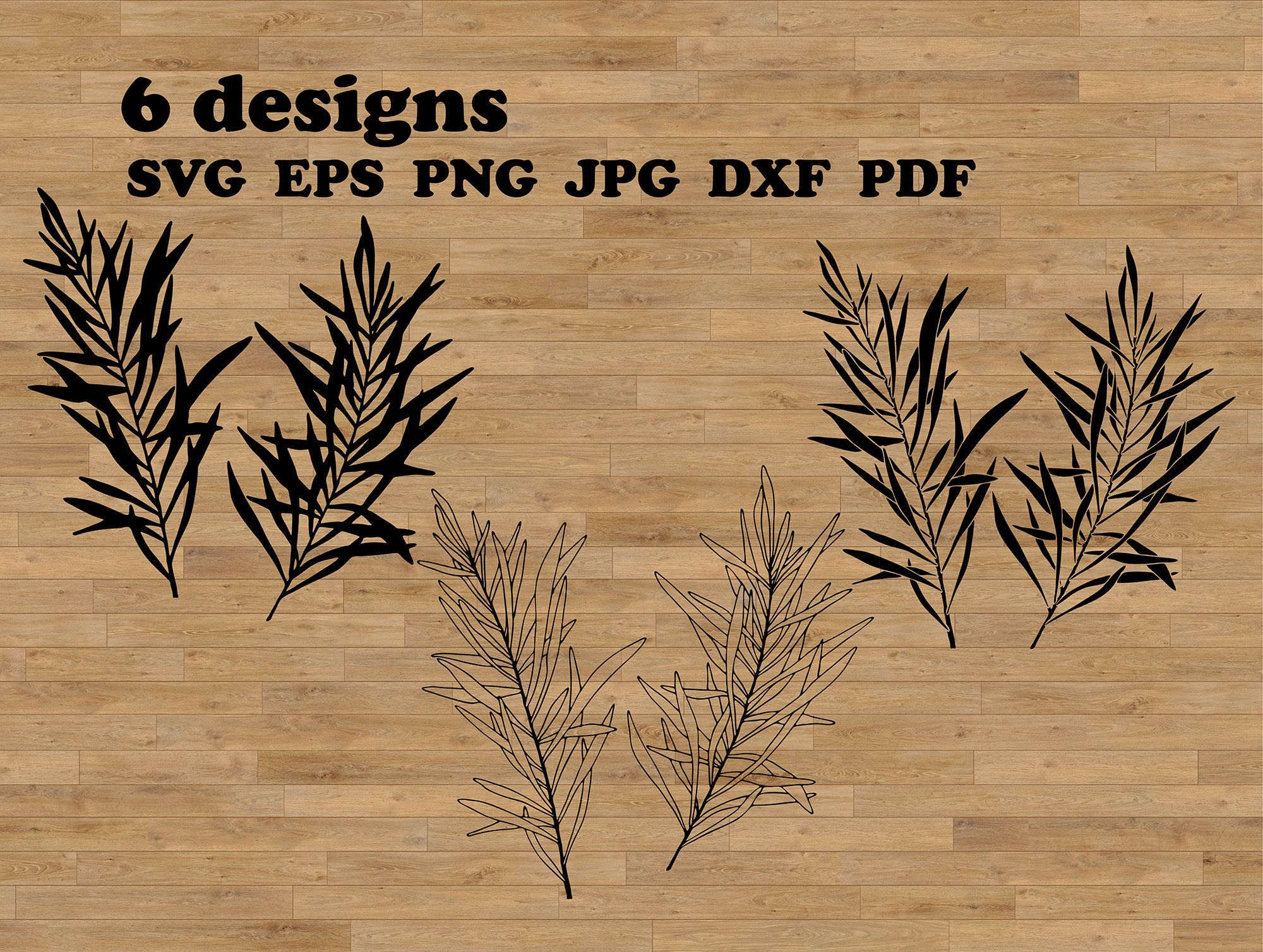 Ramas svg, hojas clipart, nature svg, hoja svg archivo, hoja cortada ...