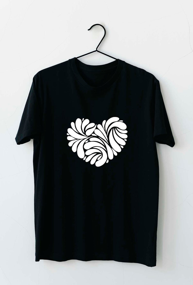 Heart Template Svg Heart Ornament Laser Cut Vinil Cut | Etsy