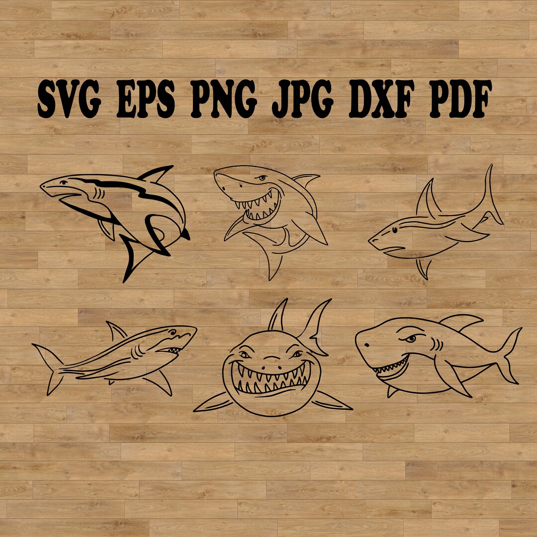 Shark Svg, Shark Clipart, Shark Fish Svg, Shark Design Svg, Shark Png ...
