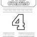 Counting Numbers 1-10 in English and Spanish Printables (digital ...