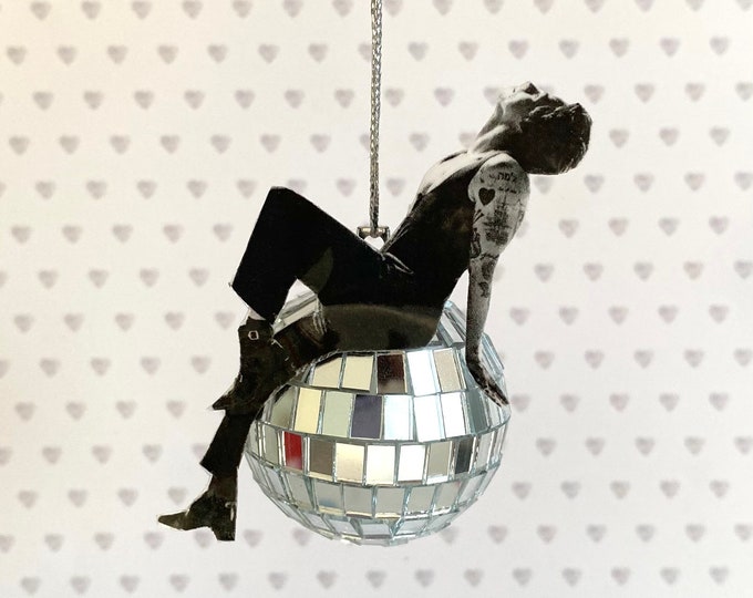Harry Styles Disco Ball Ornament/rear View Mirror Accessory (side ...