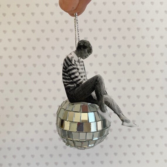 Taylor Swift Folklore Disco Ball Ornament/rear View Mirror - Etsy