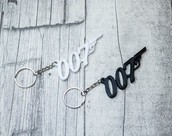 James Bond Keychain - Etsy