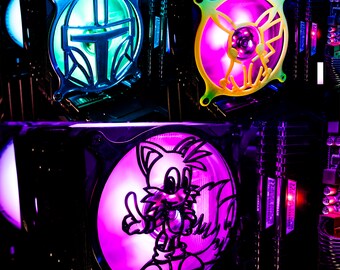 Pc Fan Sticker - Etsy