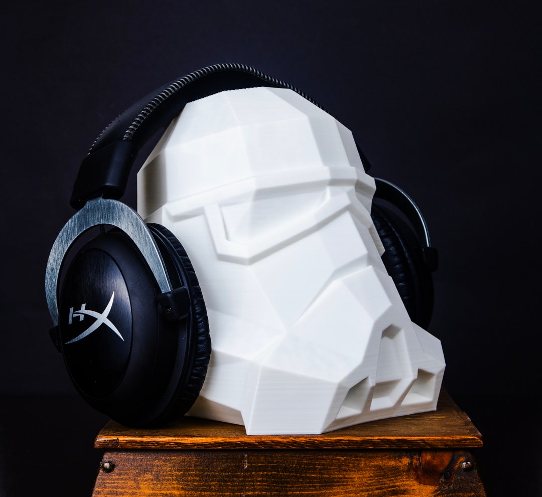 Stormtrooper Headphone Stand, Star Wars Headset Holder, Gaming Room ...