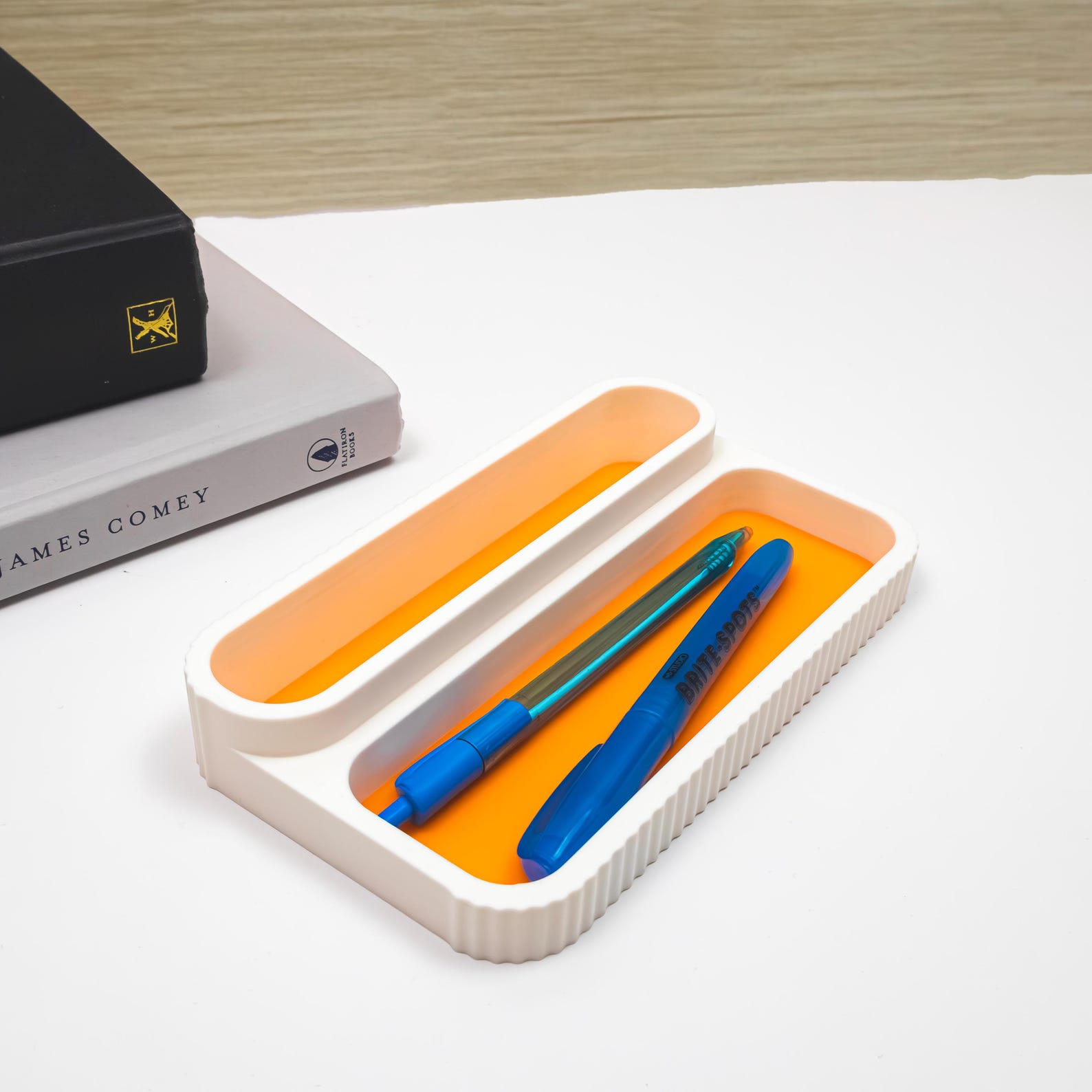 Pen Tray for Desktop Organization | Pencil Holder for Desks Pencil Tray ...