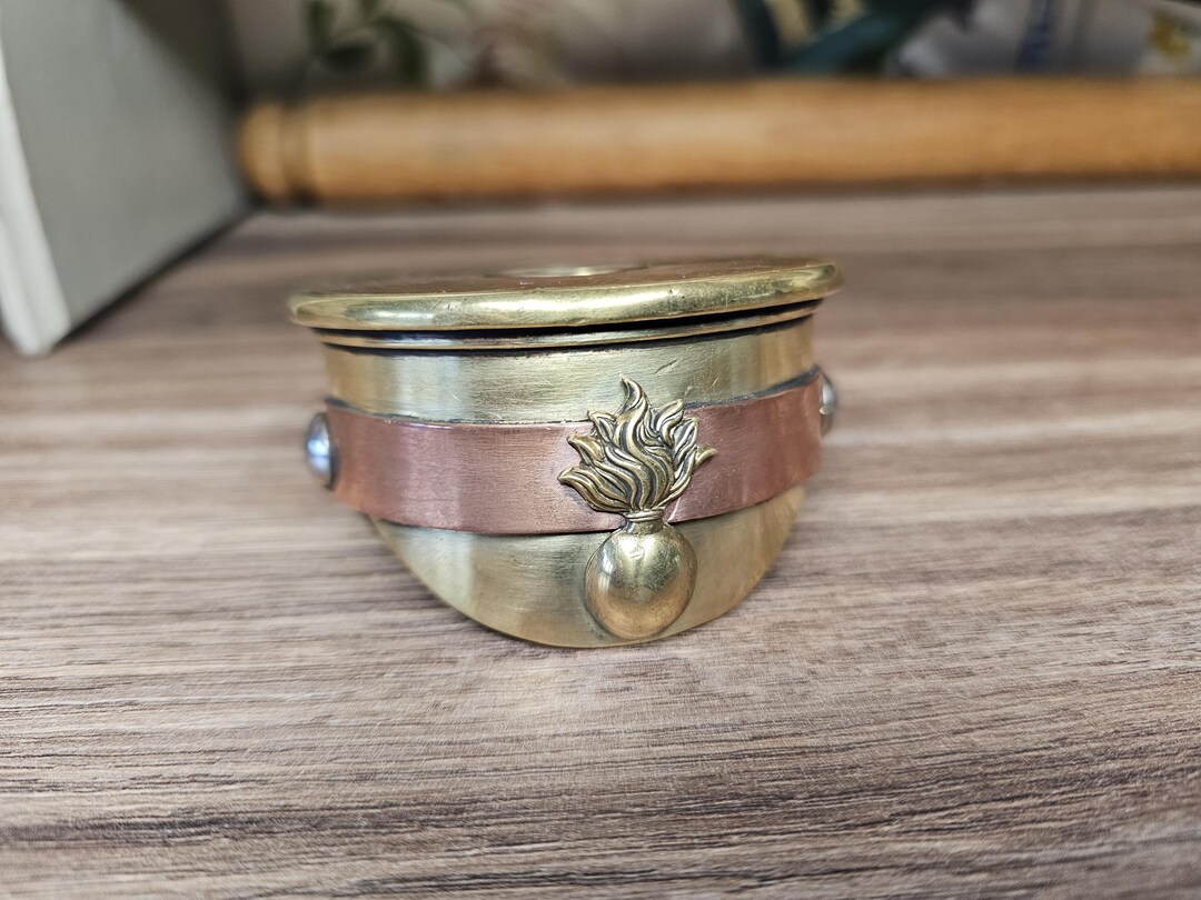 WW1 Trench Art Brass Shell Case Cap, Military Paperweight - Etsy