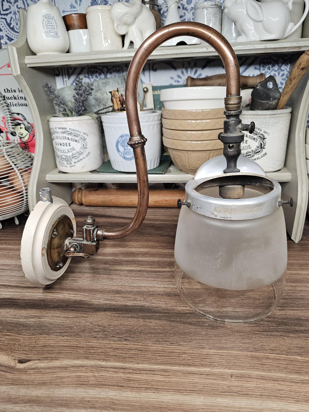 Rare Welsbach 1900s Gas Lamp, Wall Mounted Gas Lamp, Interior Design ...