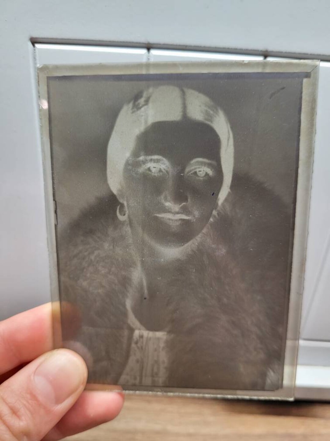 Vintage Glass Photo Slide, RAF Sweetheart, Vintage Photography - Etsy