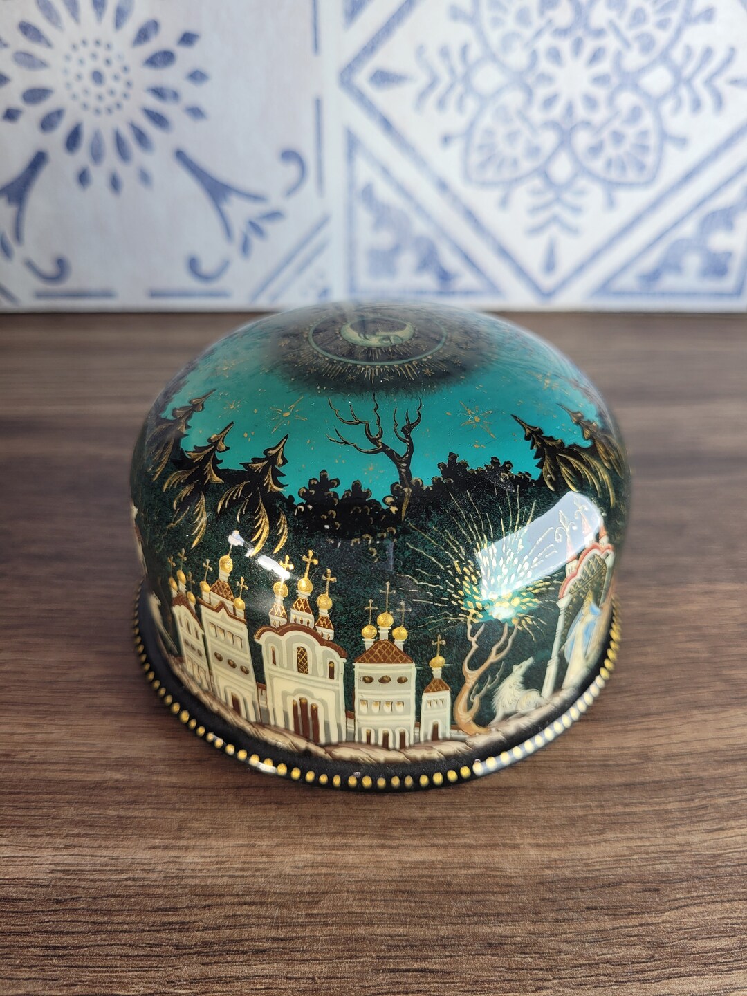 Vintage Russian Lacquer Box, Traditional Box, Russian Vintage, Gift Box ...
