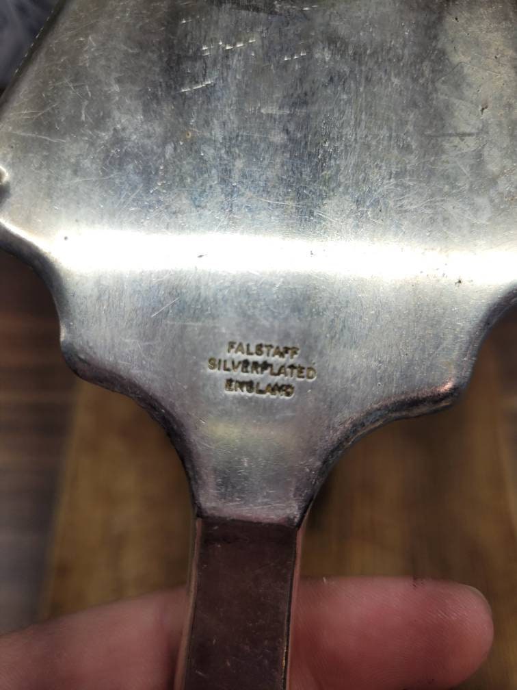 Vintage Silver Plate Falstaff Cake Slice Server Cake Shop - Etsy
