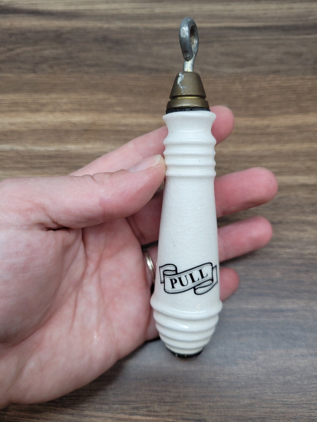 Antique White Ironstone Pull Handle Cistern Pull Chain - Etsy