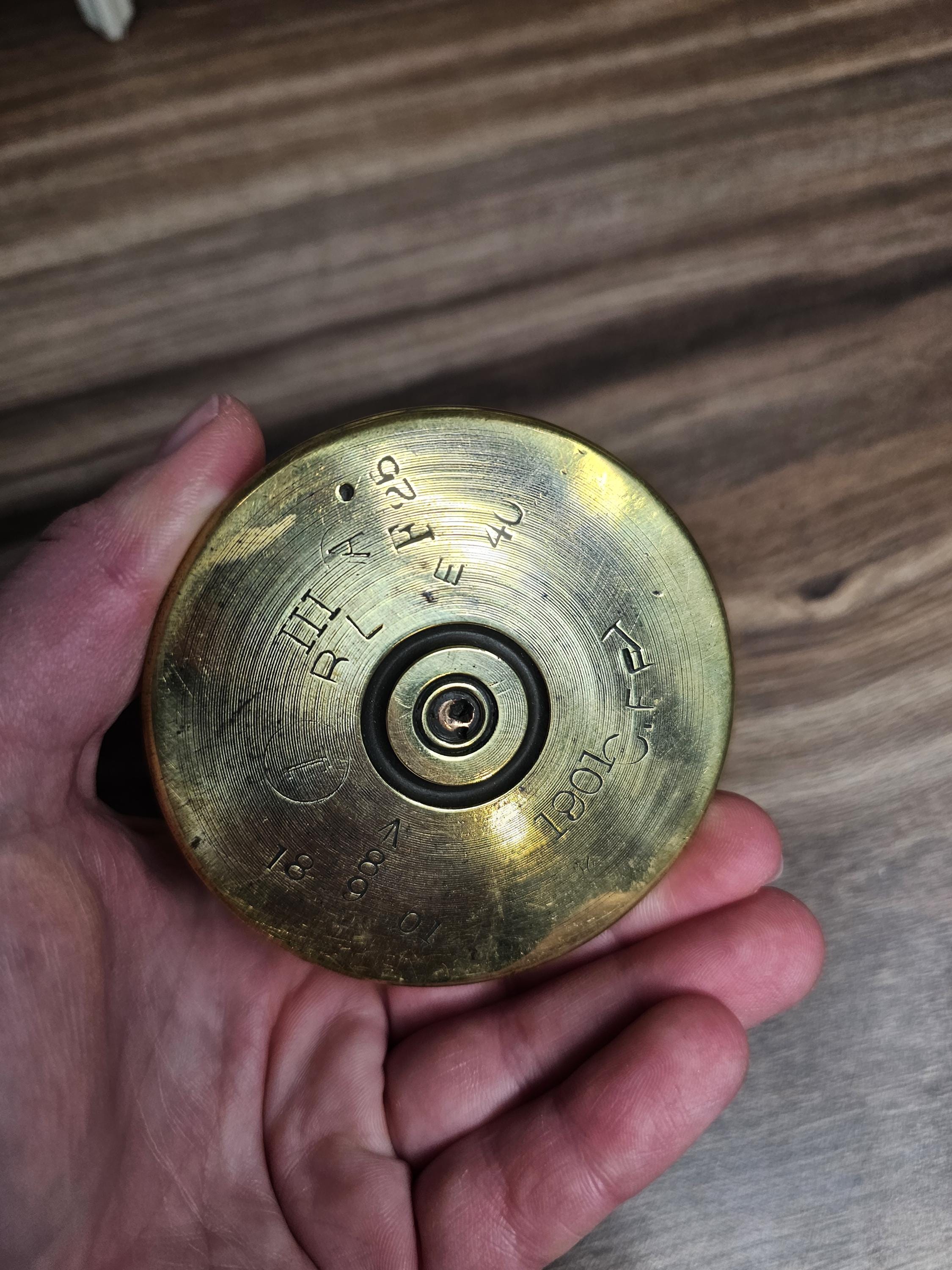 WW1 Trench Art Brass Shell Case Cap, Military Paperweight - Etsy