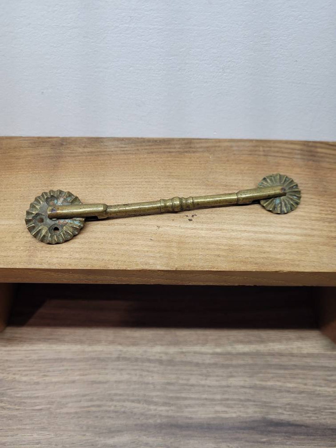 Antique Brass Pastry Crimper, Jigger, Brass Kitchenalia, Antique ...