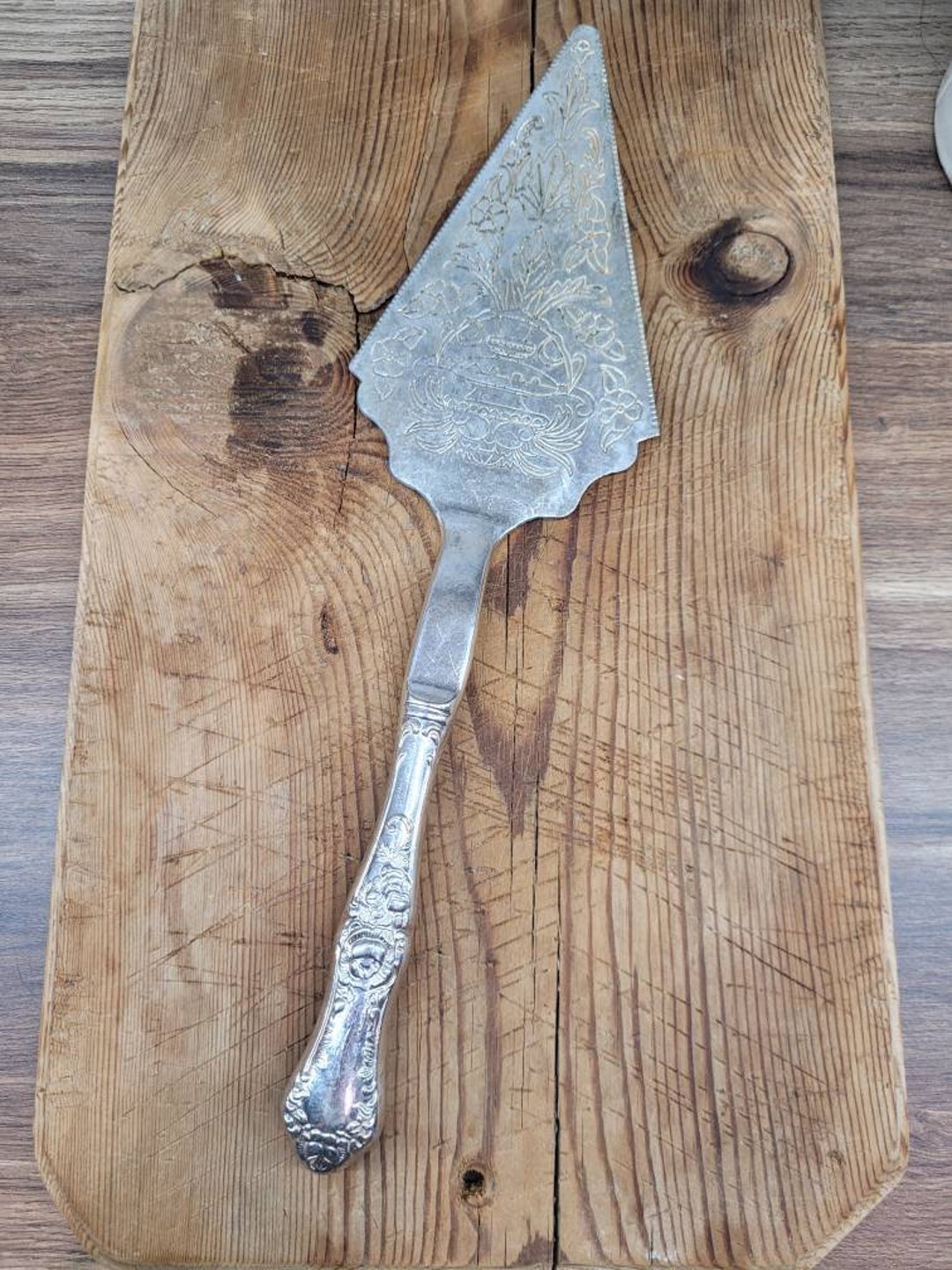 Vintage Silver Plate Falstaff Cake Slice Server, Cake Shop, Cake ...