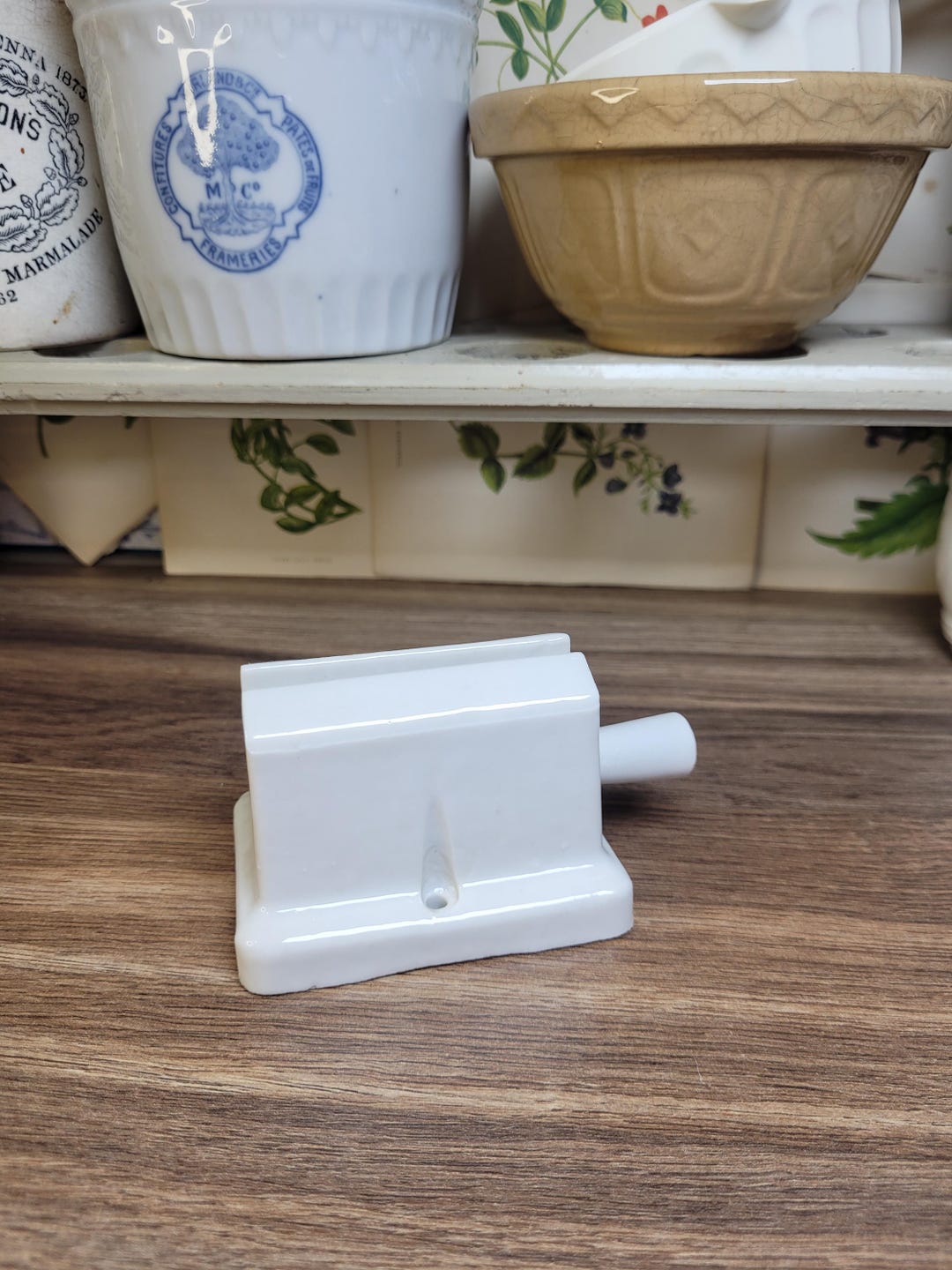 Vintage Ironstone Lamp Lighter, Eternal Match, Vintage Decor - Etsy