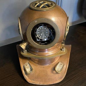 1970 Vintage Rolex Dive Helmet Display Piece, Watch Display, Man Cave ...