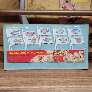 Vintage Sandwich Flags - Etsy UK