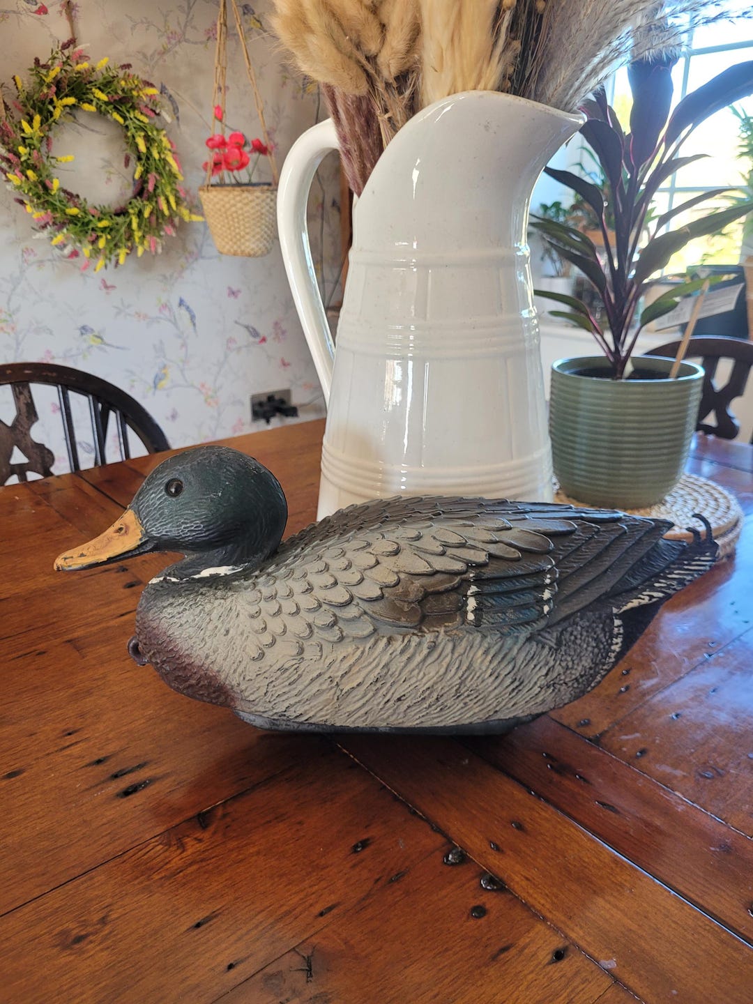 Vintage Decoy Duck, Vintage Home Decor, Vintage Hunting - Etsy