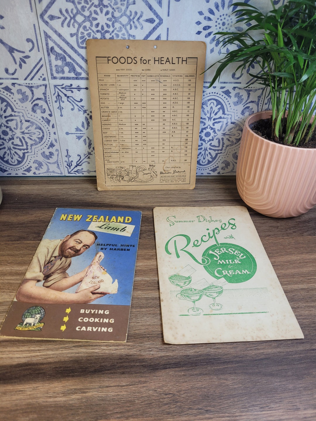 1940s Advertising, Recipe Booklet, Kitchen Decor - Etsy